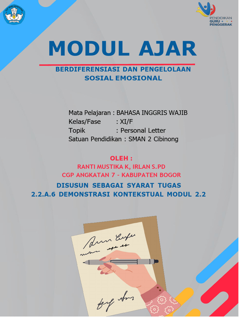 Ranti - 11.5 - Personal Letter | PDF