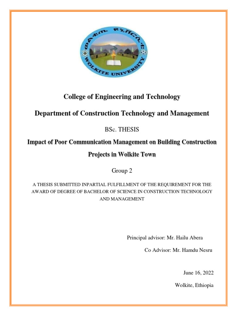 Group 2 FInal Thesis | PDF | Communication | Information