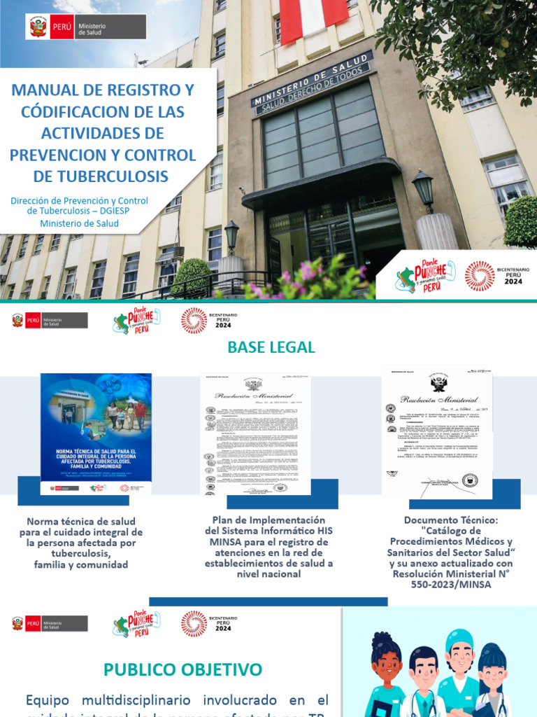 Capacitación MANUAL HISTB | PDF | Tuberculosis | Diagnostico medico