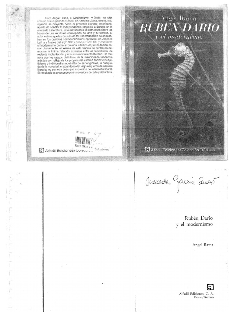 ANGEL RAMA. Rubén Darío y El Modernismo | PDF