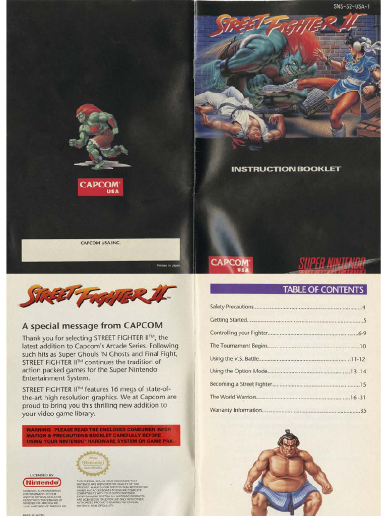 SF2 Manual NA | PDF