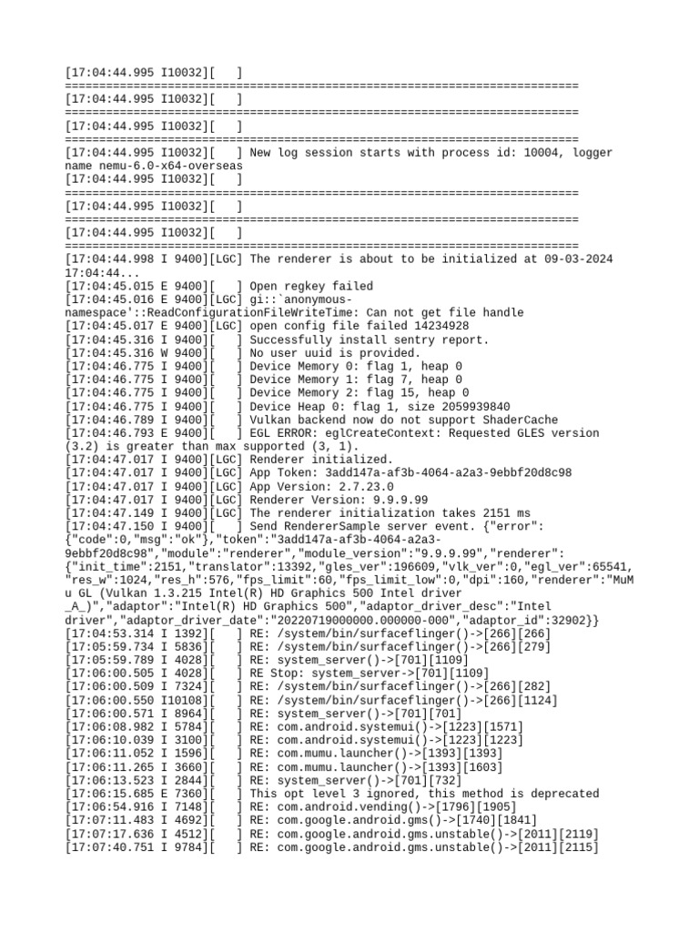 Log Nemu-6 0-X64-Overseas 2 | PDF | Software | Computing
