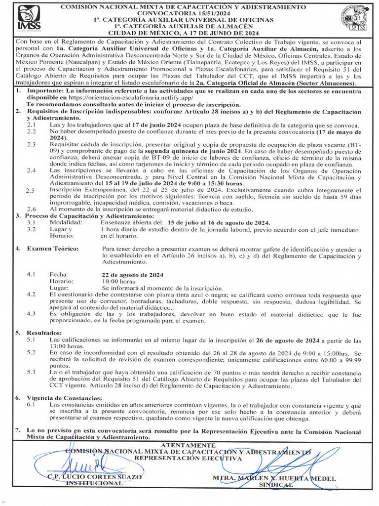 Conv 15-51-2024 Almacã - N | PDF