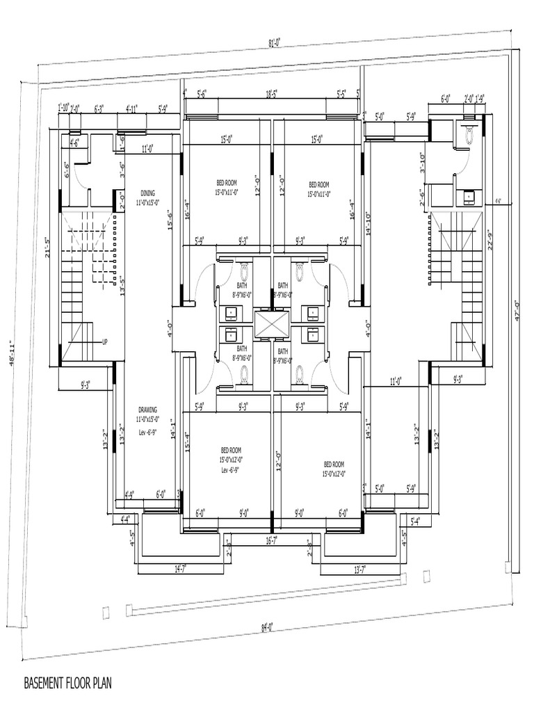 Basement Floor Plan | PDF
