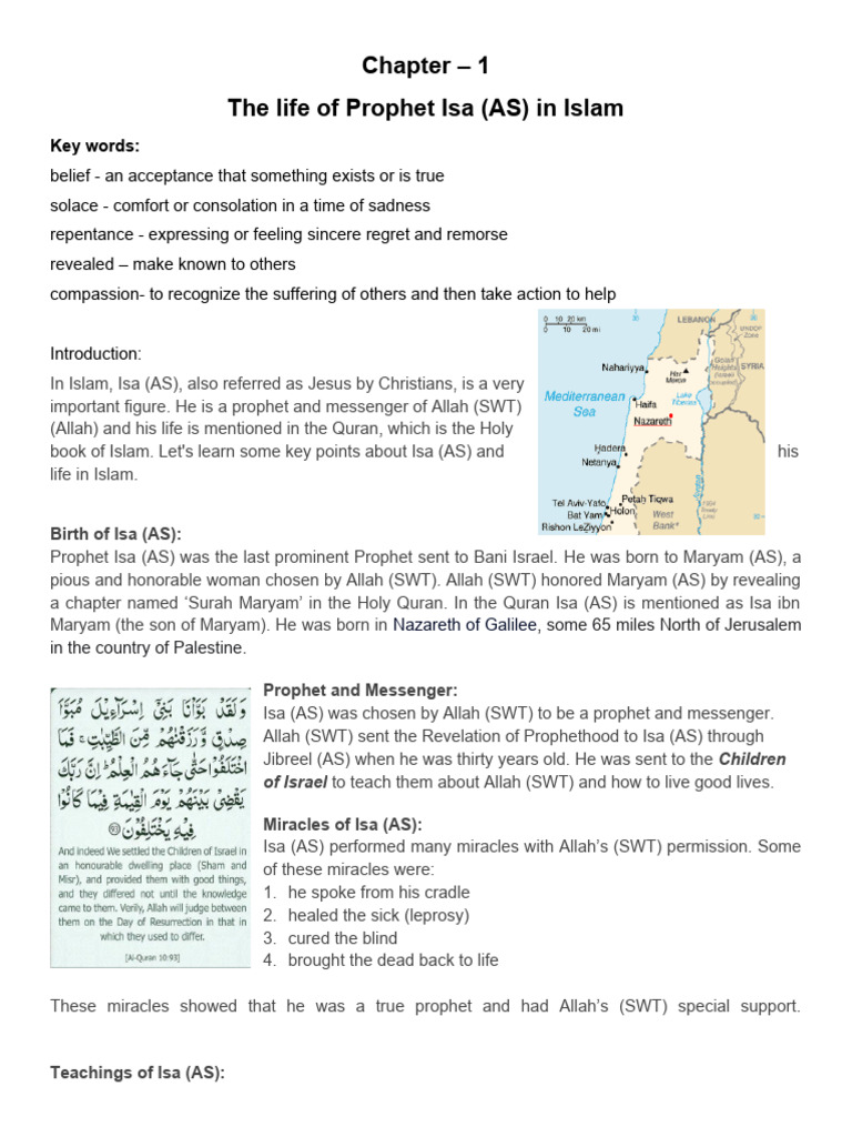 Jesus in Islam - by Diffit (Printable) | PDF | Jesus In Islam | Jesus