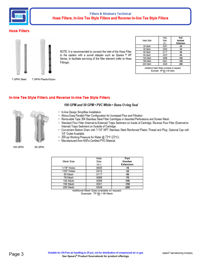 Strfiltech Fil FH T Fil Ir T | PDF | Filtration