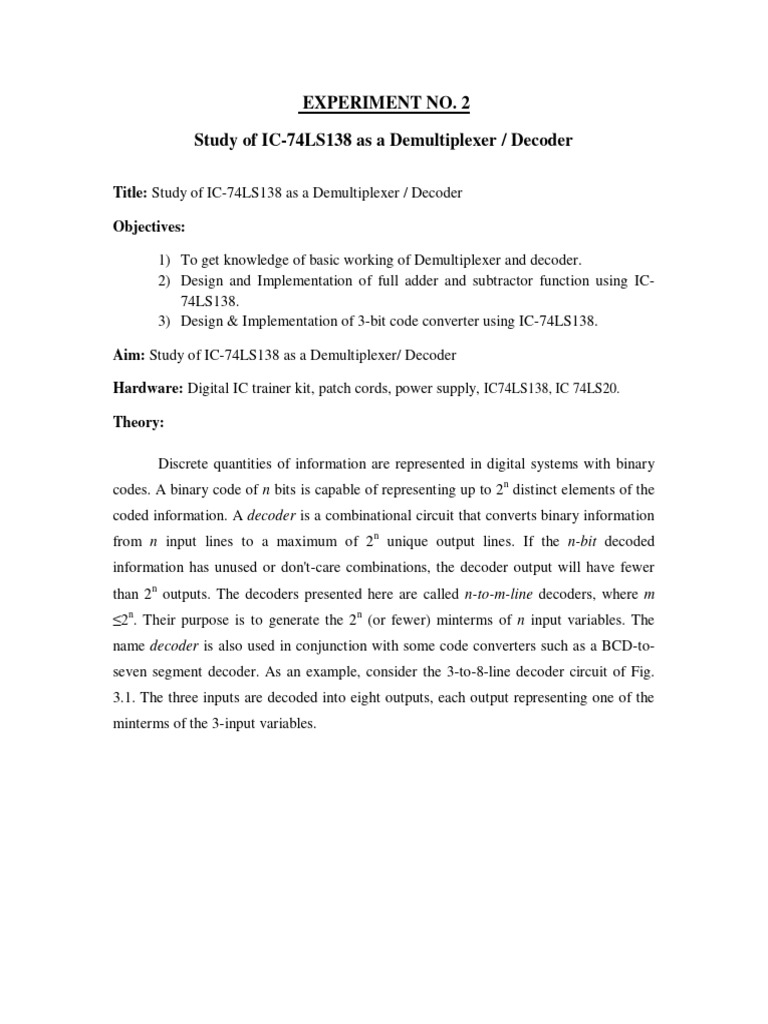 Experiment No 2 | PDF | Integrated Circuit | Electronic Design