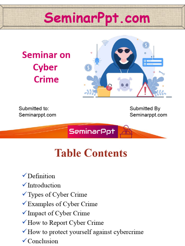 Cyber Crime | PDF | Cybercrime | Malware