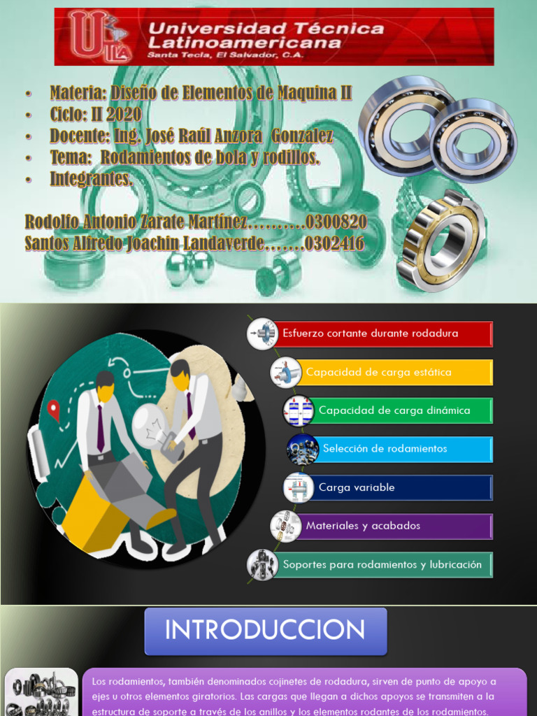 Rodamientos | Descargar gratis PDF | Rodamiento (Mecánico) | Fricción