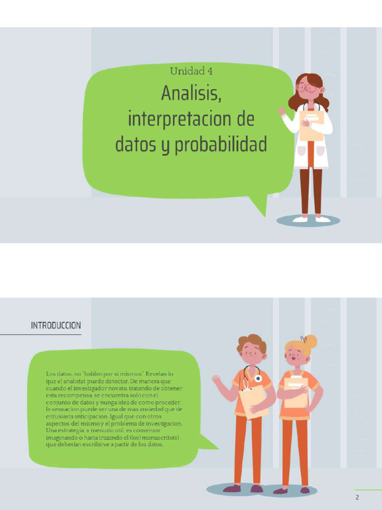 Unidad 4 Analisis, Interpretacion de Datos y Probabilidad | PDF