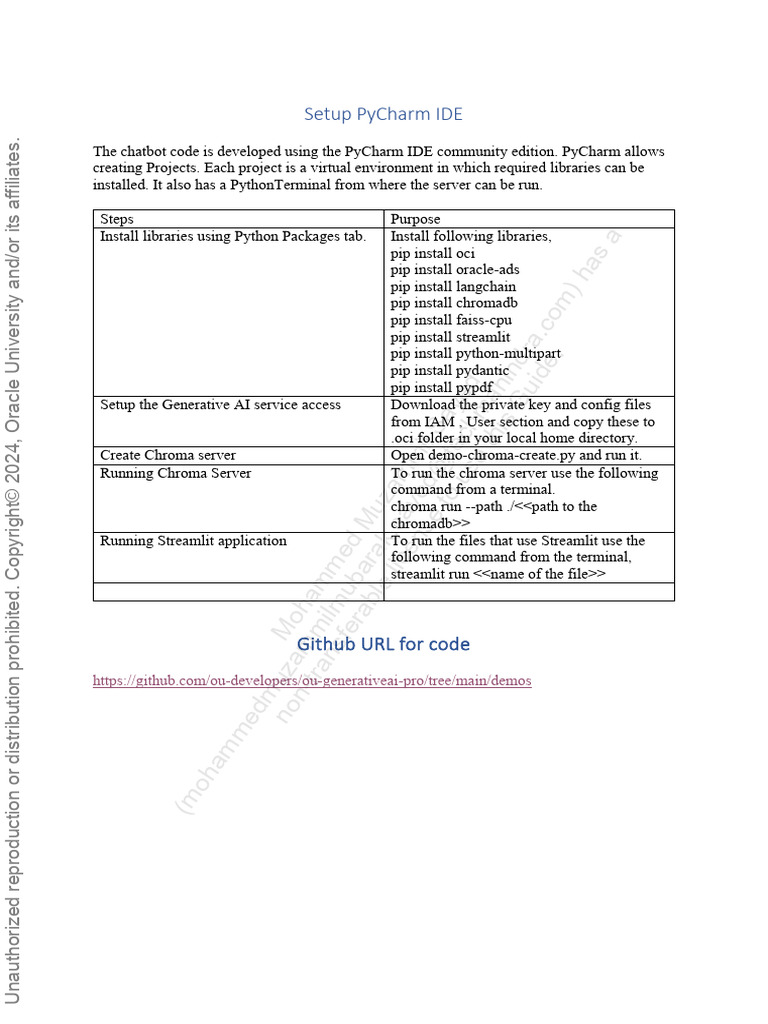 VM Setup For Chatbot Oracle | PDF | Computer Architecture | Operating System Families