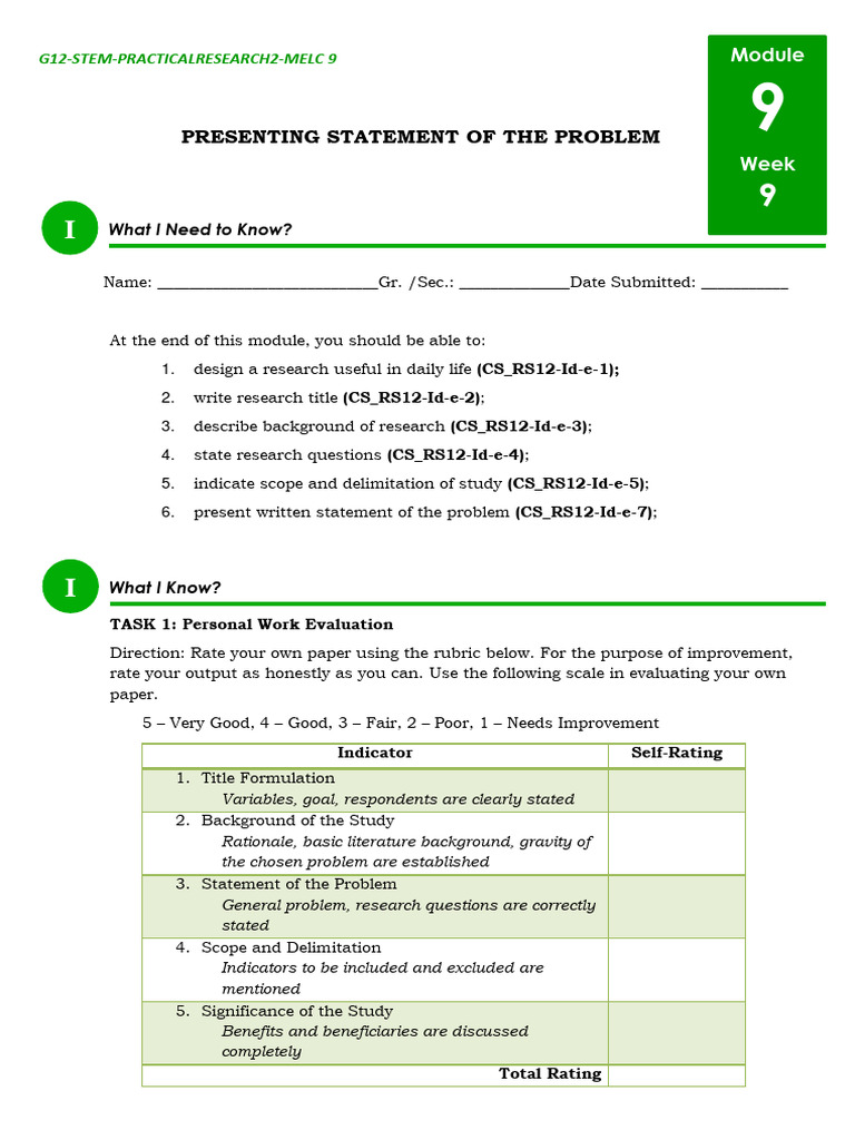 PR2 Week9 | PDF | Cognition | Science