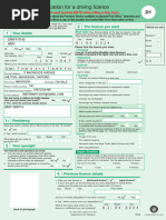 DL 1 | PDF | Driver's License | Identity Document