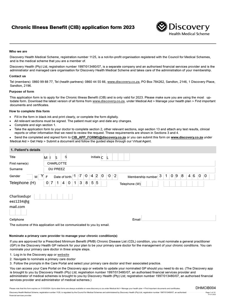 Discovery Chronic-Illness-Benefit-Application-Form (4) (1) .PDF 2 ...