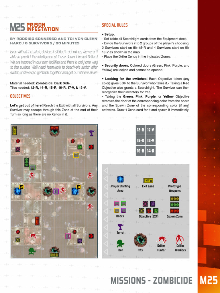 Mission M25 Prison Infestation | PDF