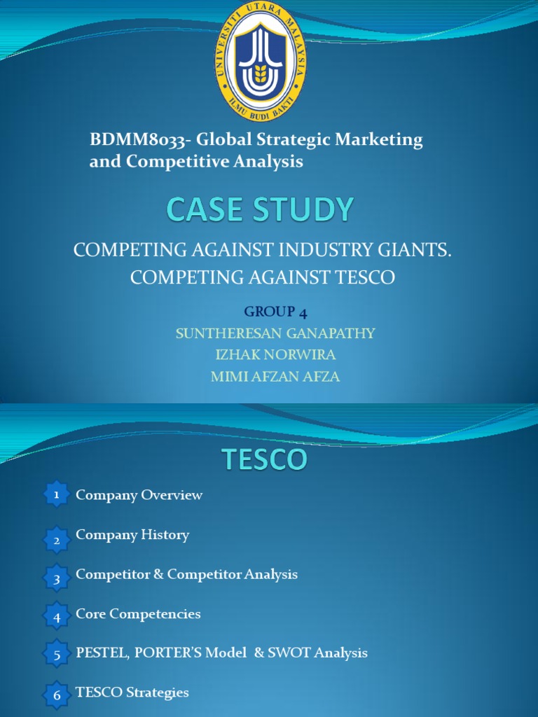 Case Study Tesco | PDF | Tesco | Supermarket