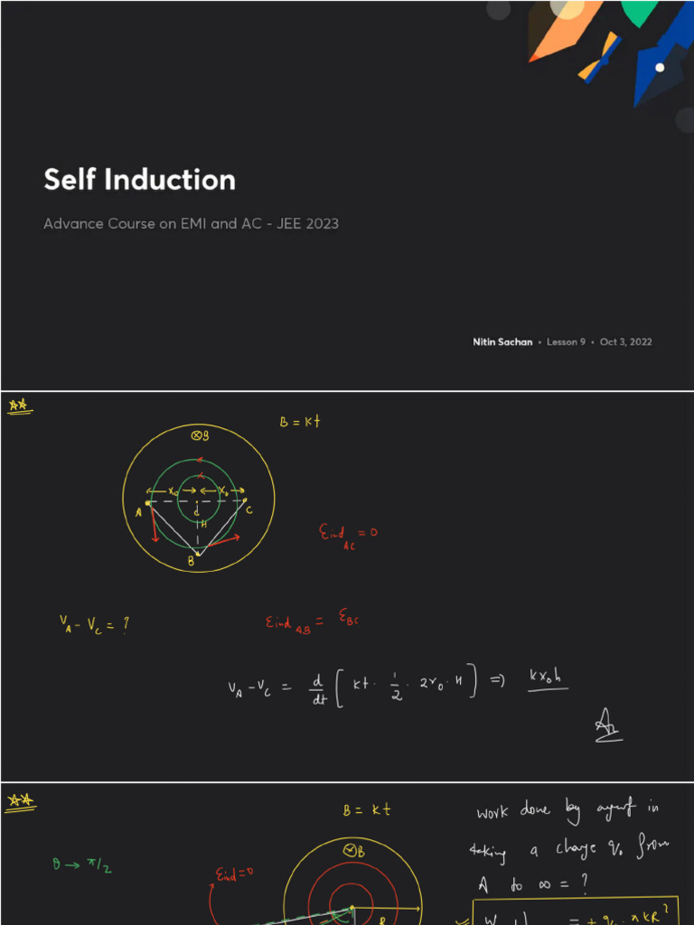Self Induction With Anno | PDF