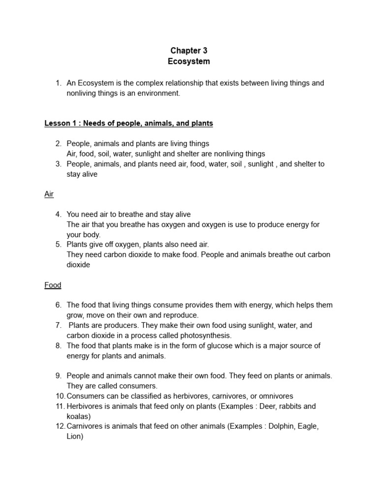 Chapter 3 | PDF | Foods | Predation