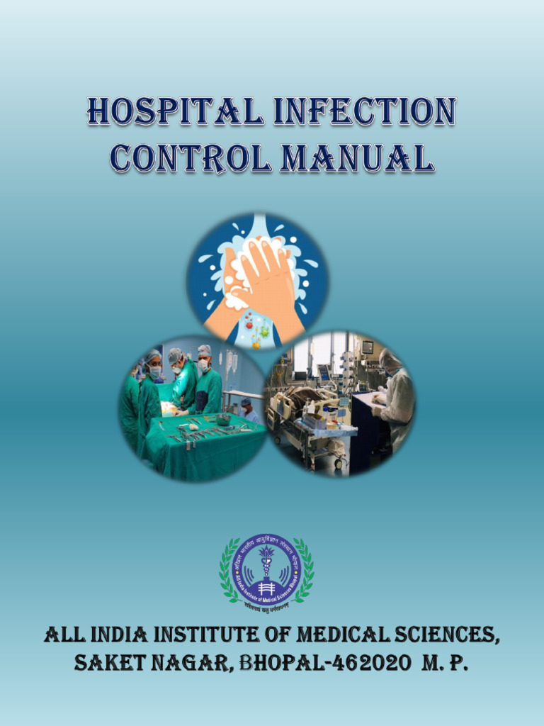 Hospital Infection Control Manual Aiims Bhopal | PDF | Hospital ...