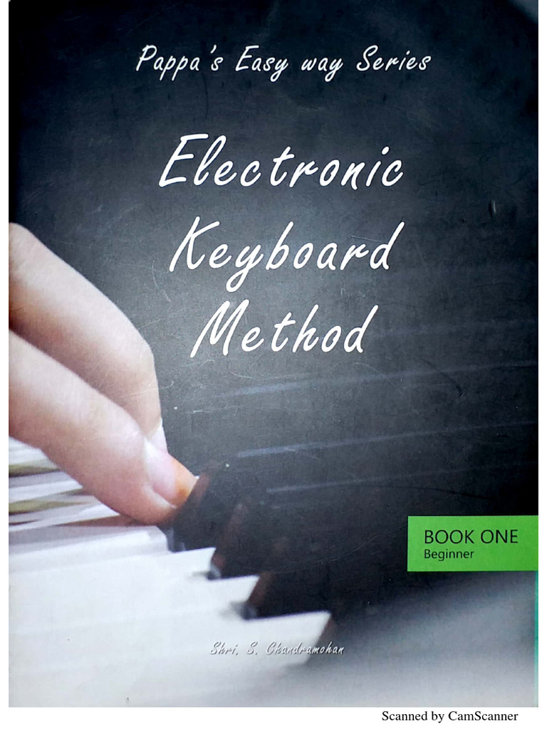 ELECTRONIC KEYBOARD METHOD 1 | PDF