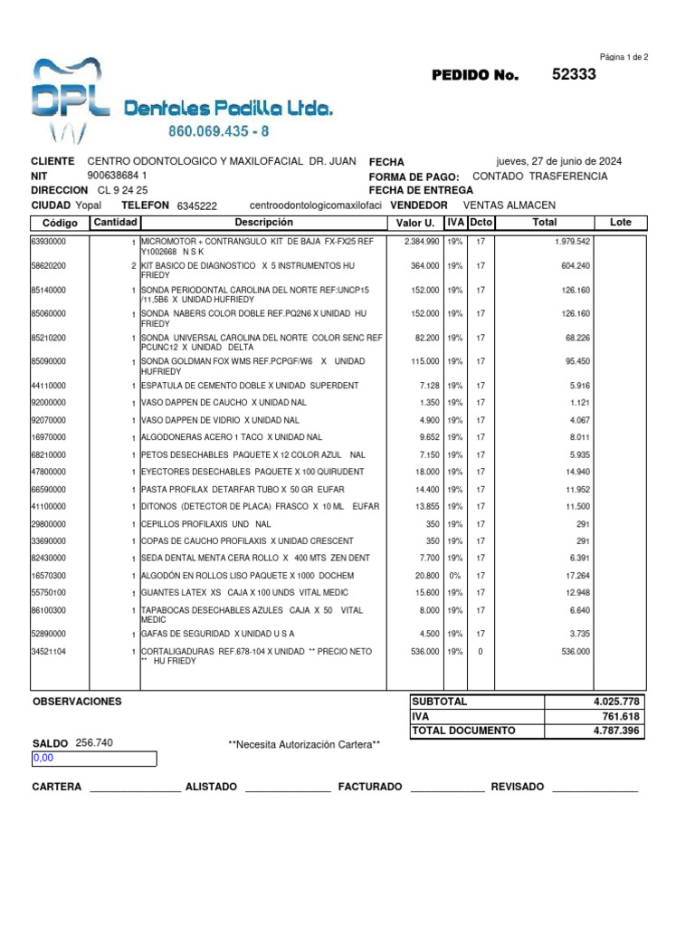 Pedido Instrumental | PDF