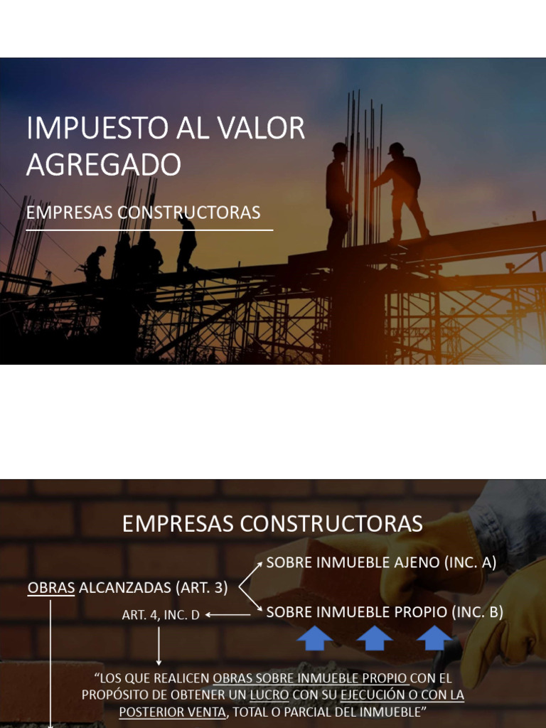 Ejercicio IVA 8 - Empresas Constructoras (Intro) | PDF | Economias