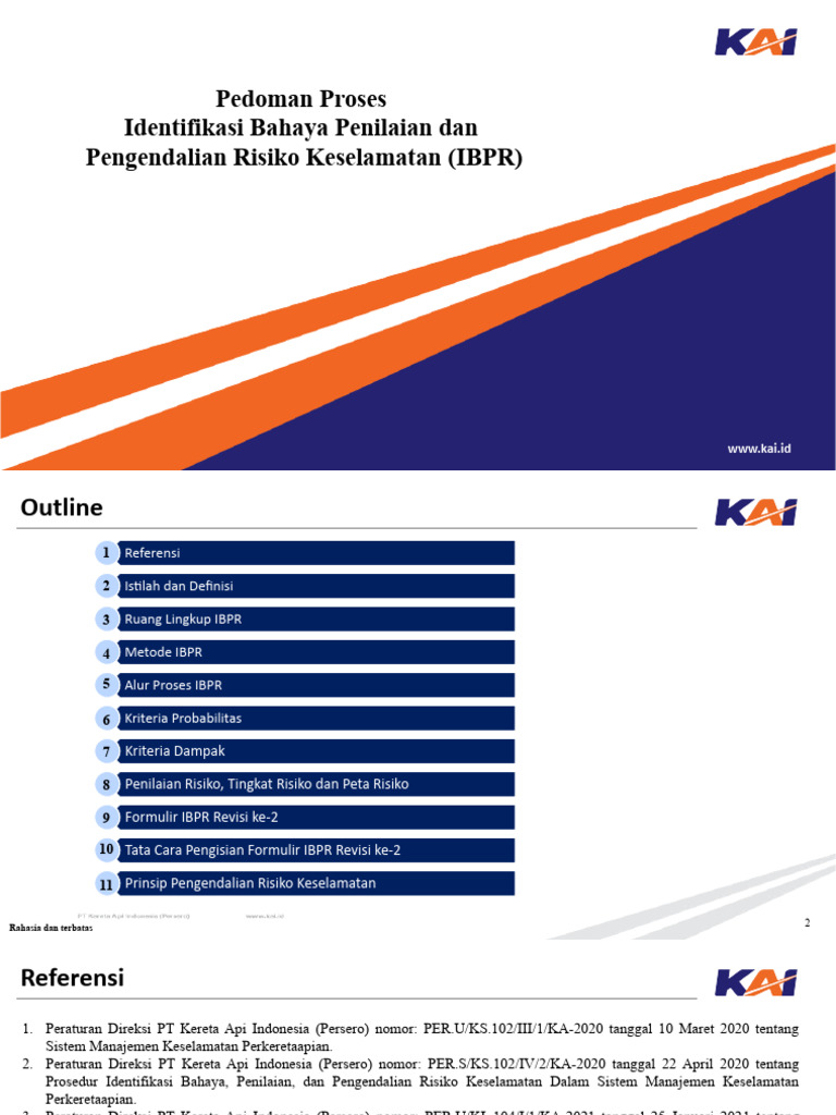 Lampiran Presentasi Penyusunan IBPR Versi-2 | PDF | Bisnis