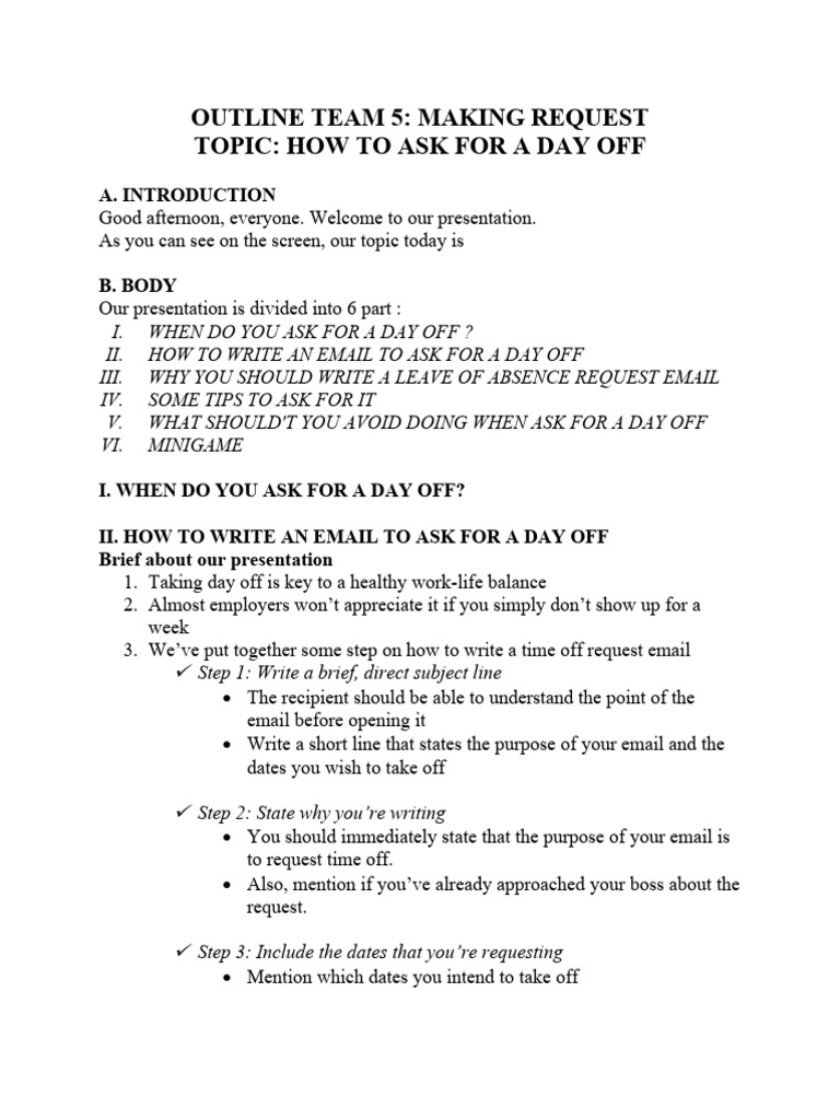 OUTLINE TEAM 5 Demo | PDF | Career & Growth