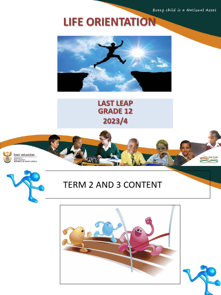 Grade 12 Life Orientation Content Guide | PDF | Popular Culture & Media ...