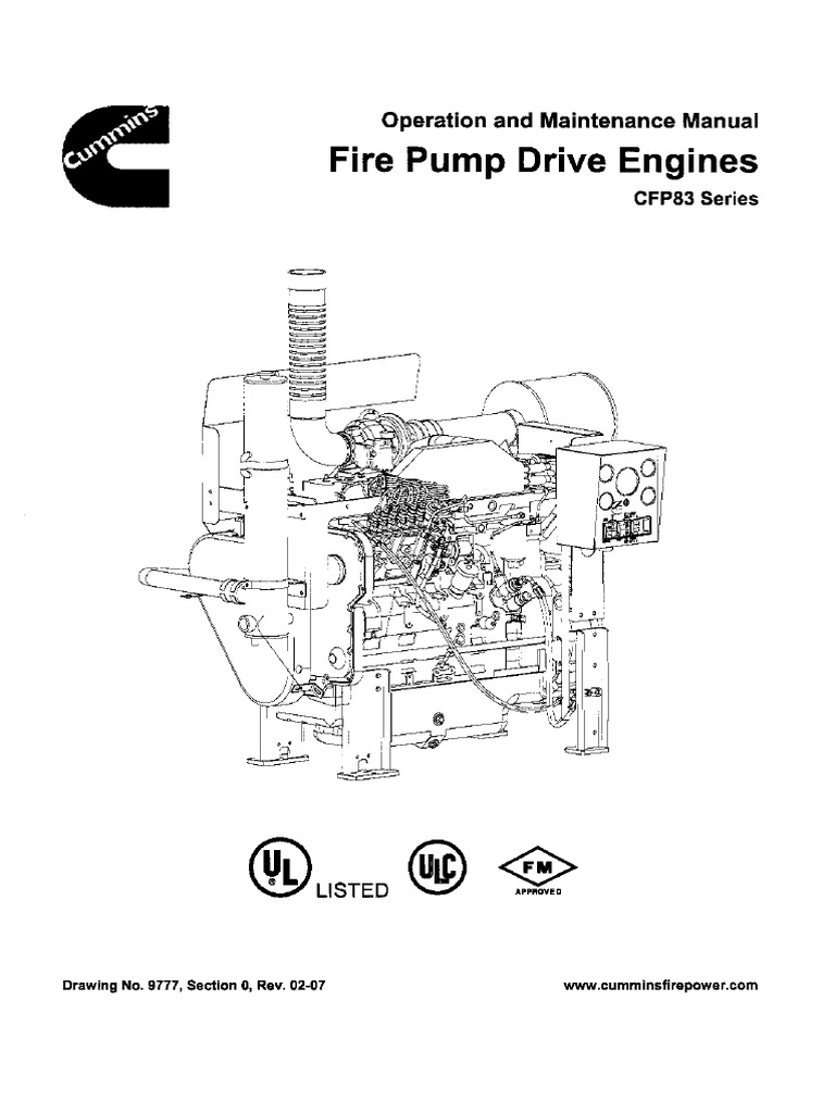 05 - Cummins Fire Pump Drive Engines Cfp83 Series Operation and ...