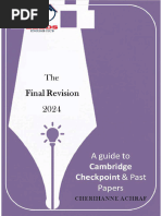 Cambridge Checkpoint English Past Papers | PDF | Test (Assessment ...