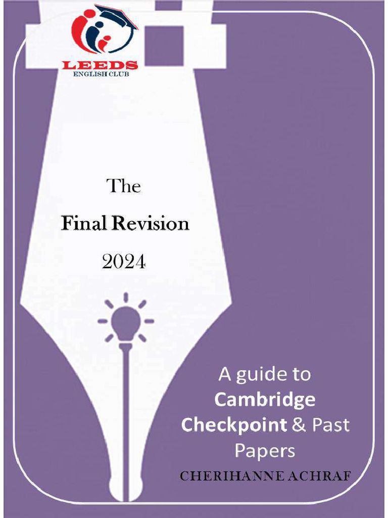 Cambridge Checkpoint Final Revision Pdf Fantasy Essays 