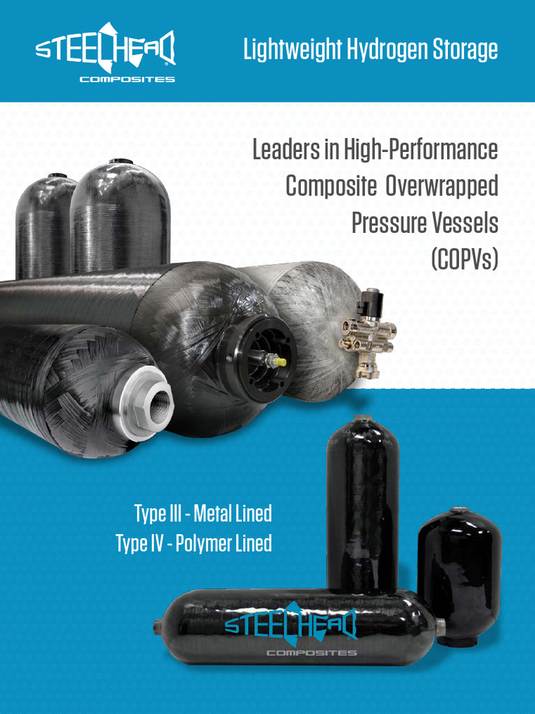 Steelhead Hydrogen-COPV-Brochure-1001 | PDF | Composite Material ...