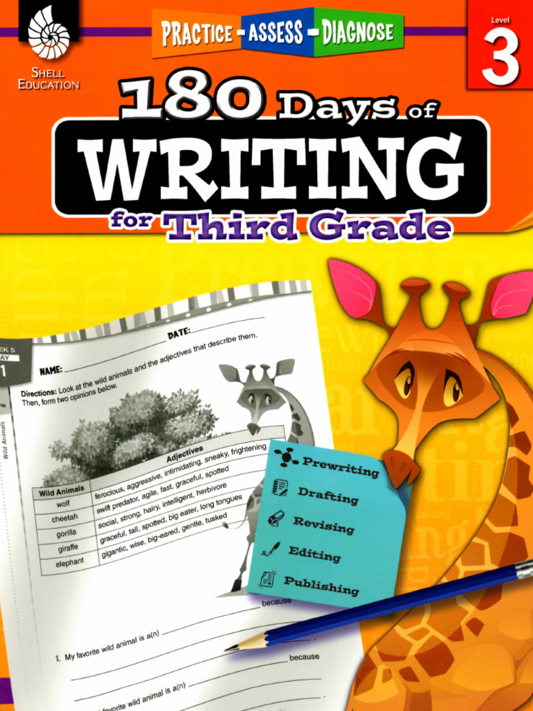 180 Days of Writing For Third Grade | PDF