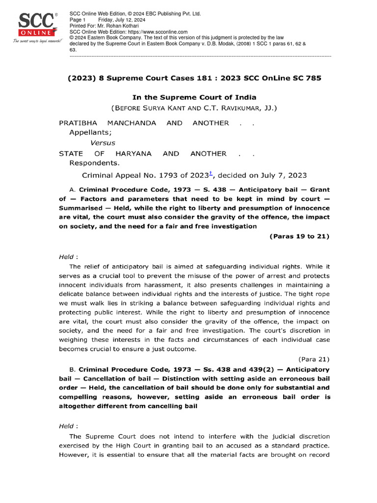 Supreme Court Judgment: EBC v. Modak | PDF | Judiciaries | Justice