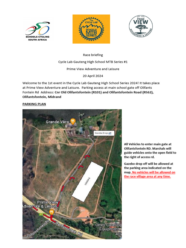 Cycle Lab MTB Series Prime View Briefing 2024 | PDF | Color