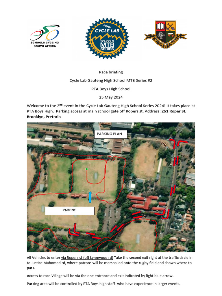 Cycle Lab MTB Series PTA Boys High Briefing Final | PDF | Color