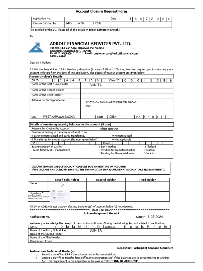 Closure Adroid CDSL Olydemat | PDF