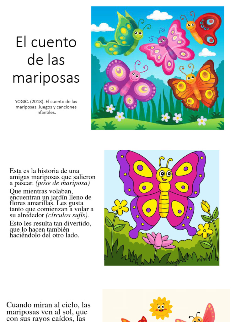 El Cuento de Las Mariposas (Yoga) | PDF | Artes del Lenguaje y ...