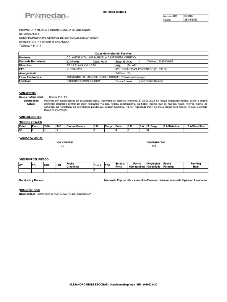 PROMEDAN | PDF | Enfermedades y trastornos | Medicina CLINICA