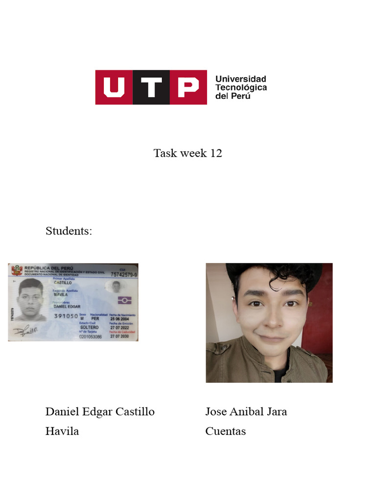 Task Week 12 Final | PDF