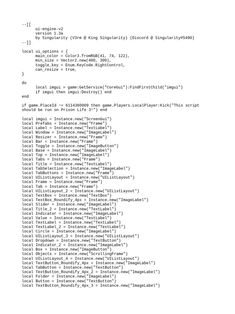 script SUPER OP GUI | Download Free PDF | Graphical User Interfaces | Software Engineering