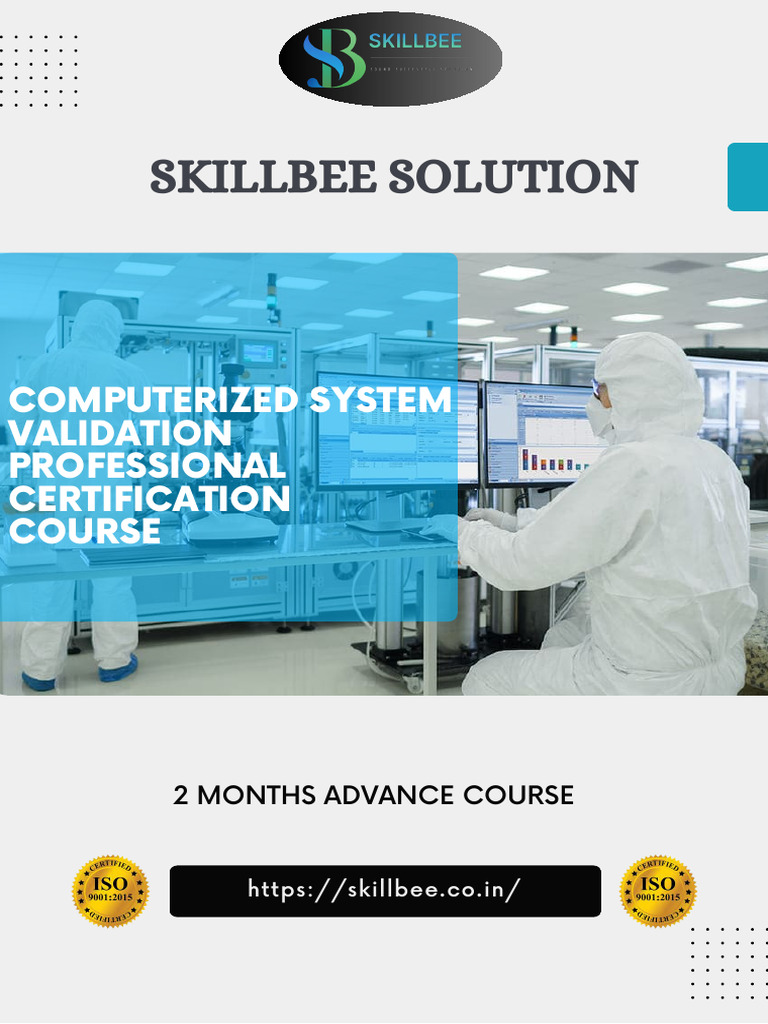 CSV-Brochure | PDF | Software Development Process | Pharmaceutical Industry