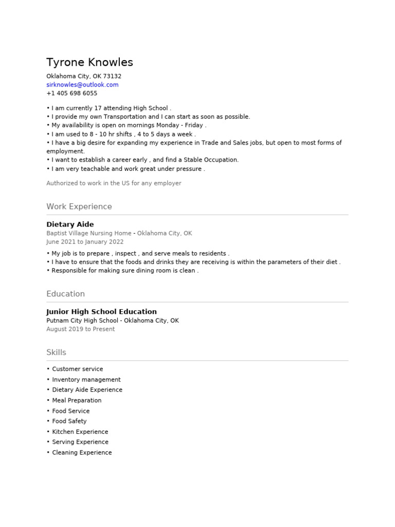 Tyrone Knowles | PDF