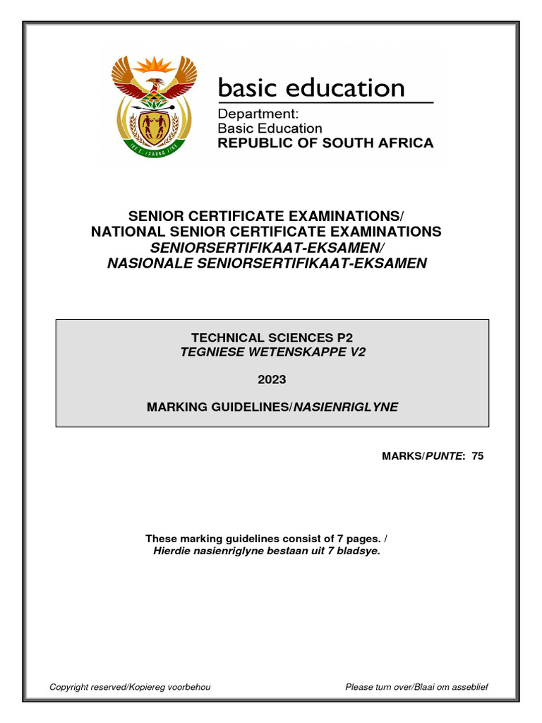 Technical Sciences P2 May-June 2023 MG Afr _ Eng | PDF | Materials ... Technical Sciences P2 May-June 2023 MG Afr _ Eng | PDF | Materials ...