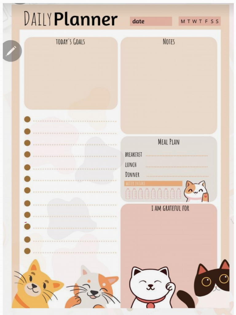 Daily Planer 2024 | PDF