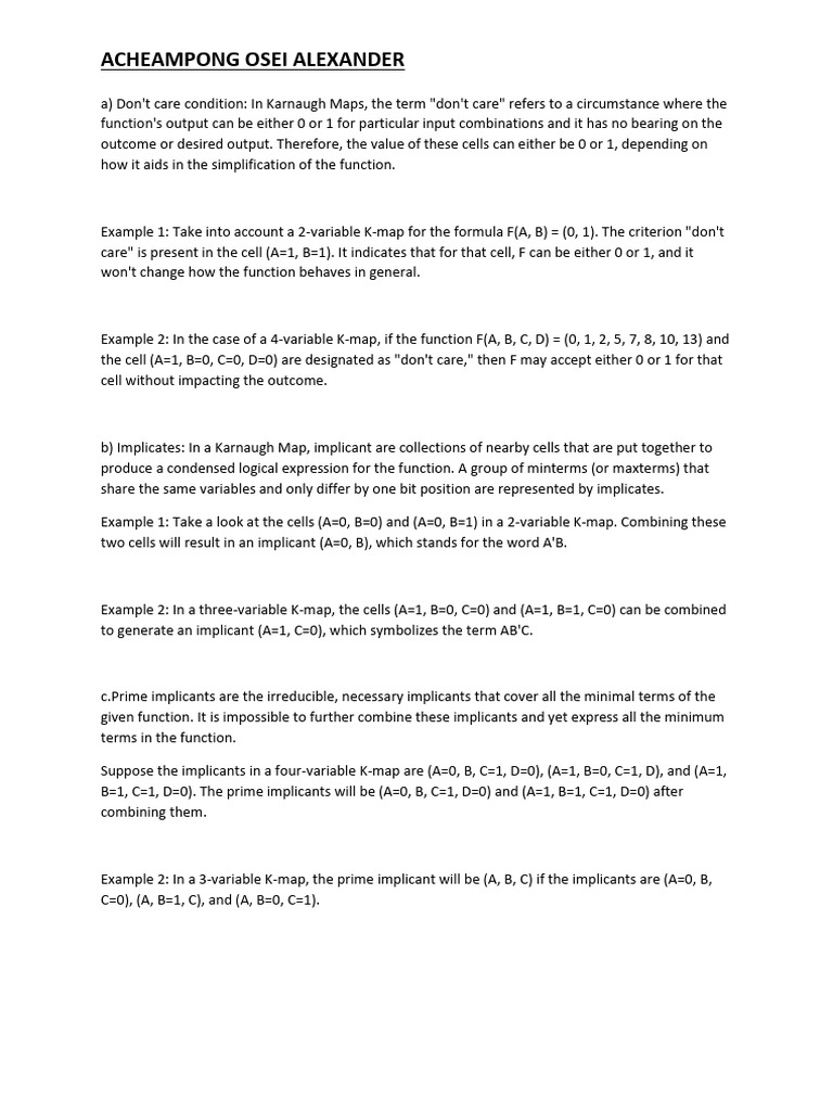 Assignment 2 | PDF | Boolean Algebra | Teaching Mathematics