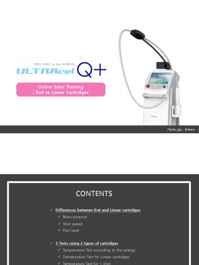 Ultracel Q+ Dot & Linear | PDF | Applied And Interdisciplinary Physics