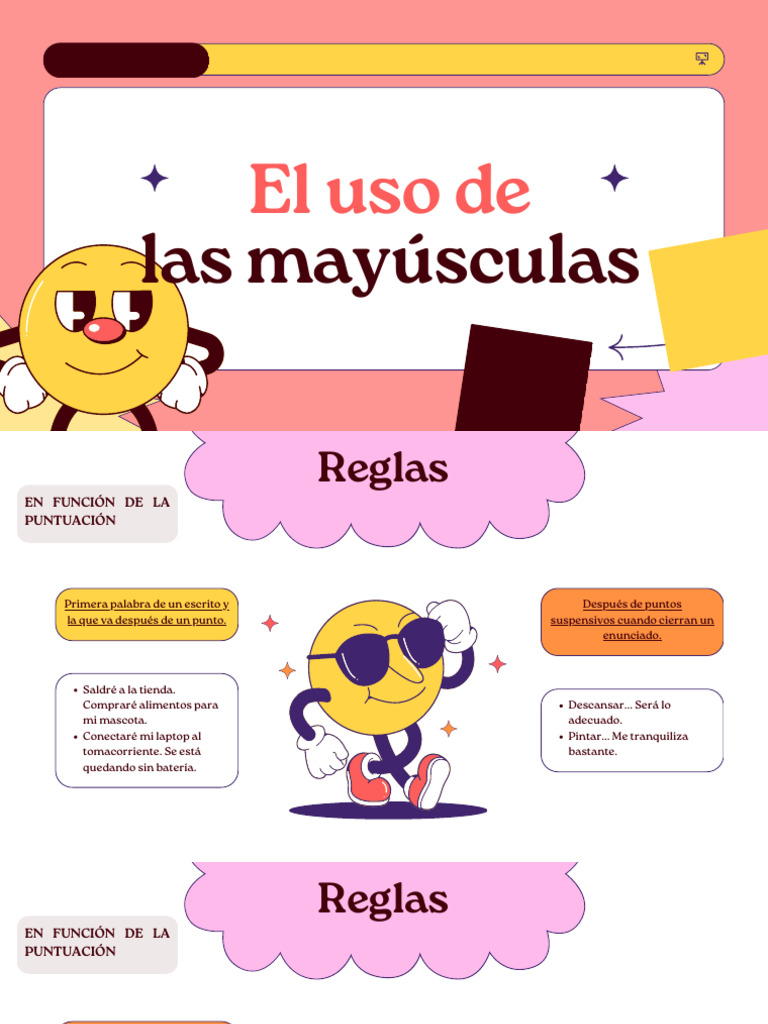 Reglas de Uso de Mayúsculas en Español | PDF | Ciencias fisicas ...