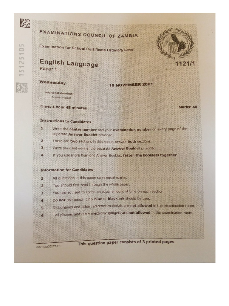 2021-G.12_Eng_P1_pastpaper-1 | PDF